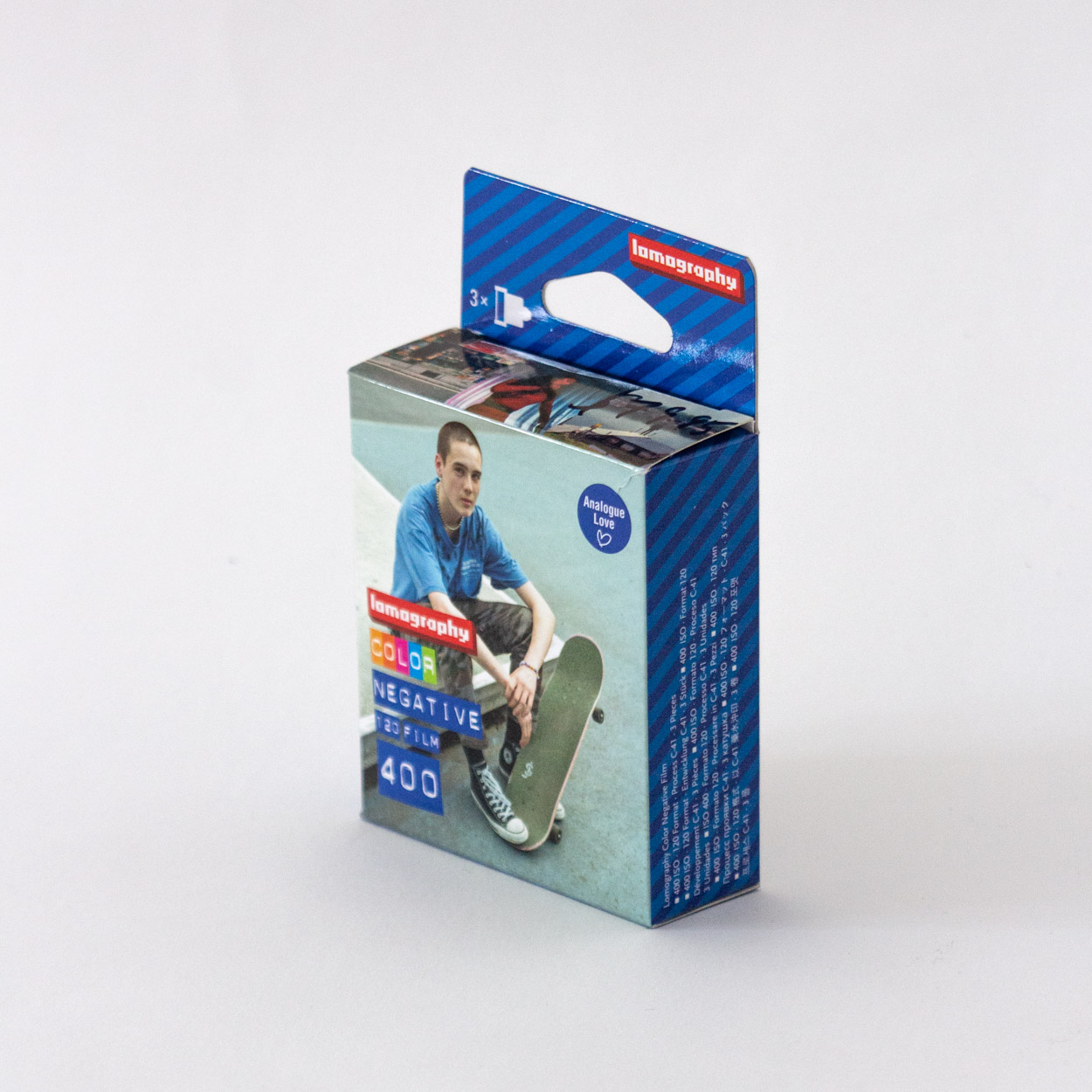 Lomography 400 Color Negative film (3 x 120 rolls) - photo access